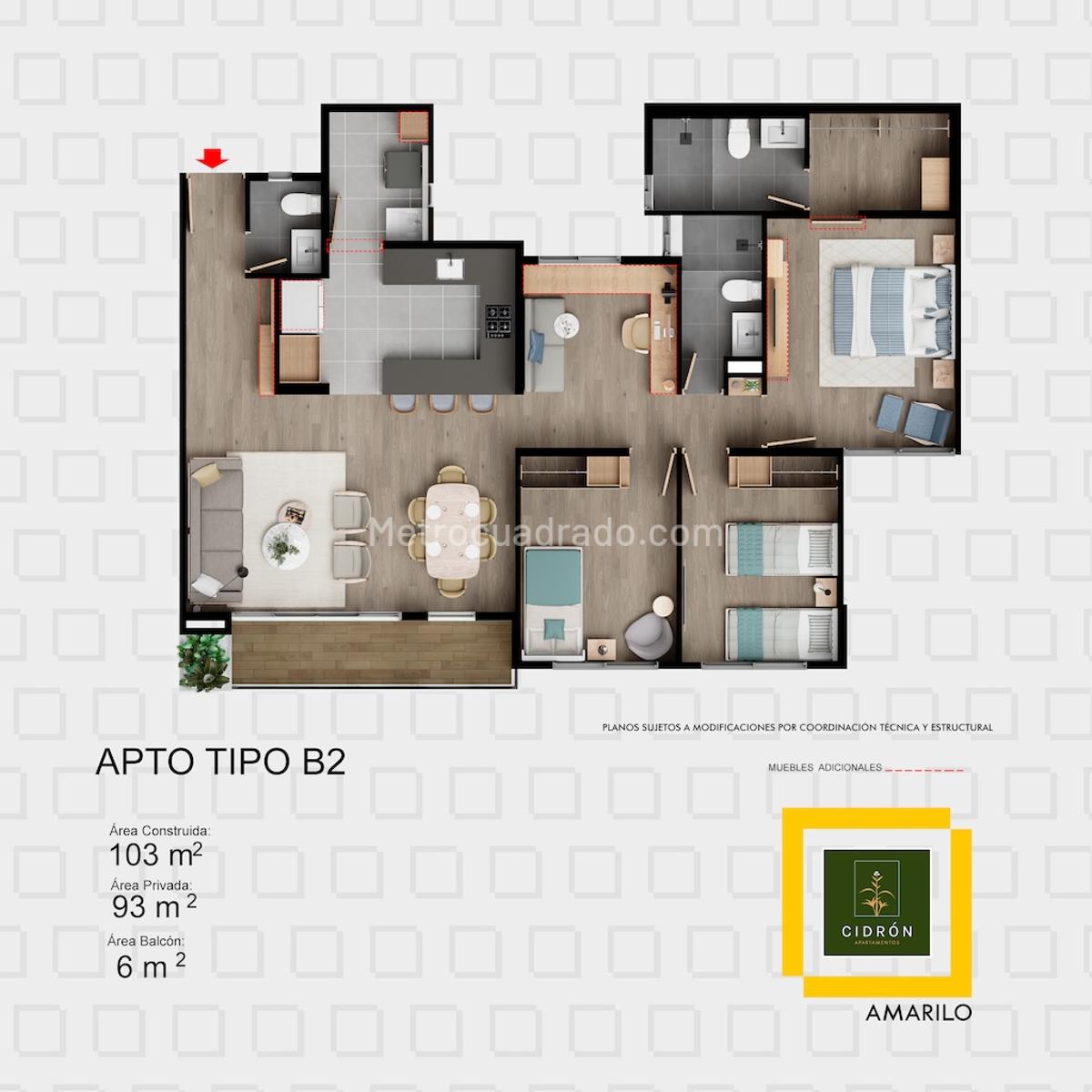 Proyecto CIDRON,Apartamentos nuevos en Vereda calahorra, Cajicá - Id ...