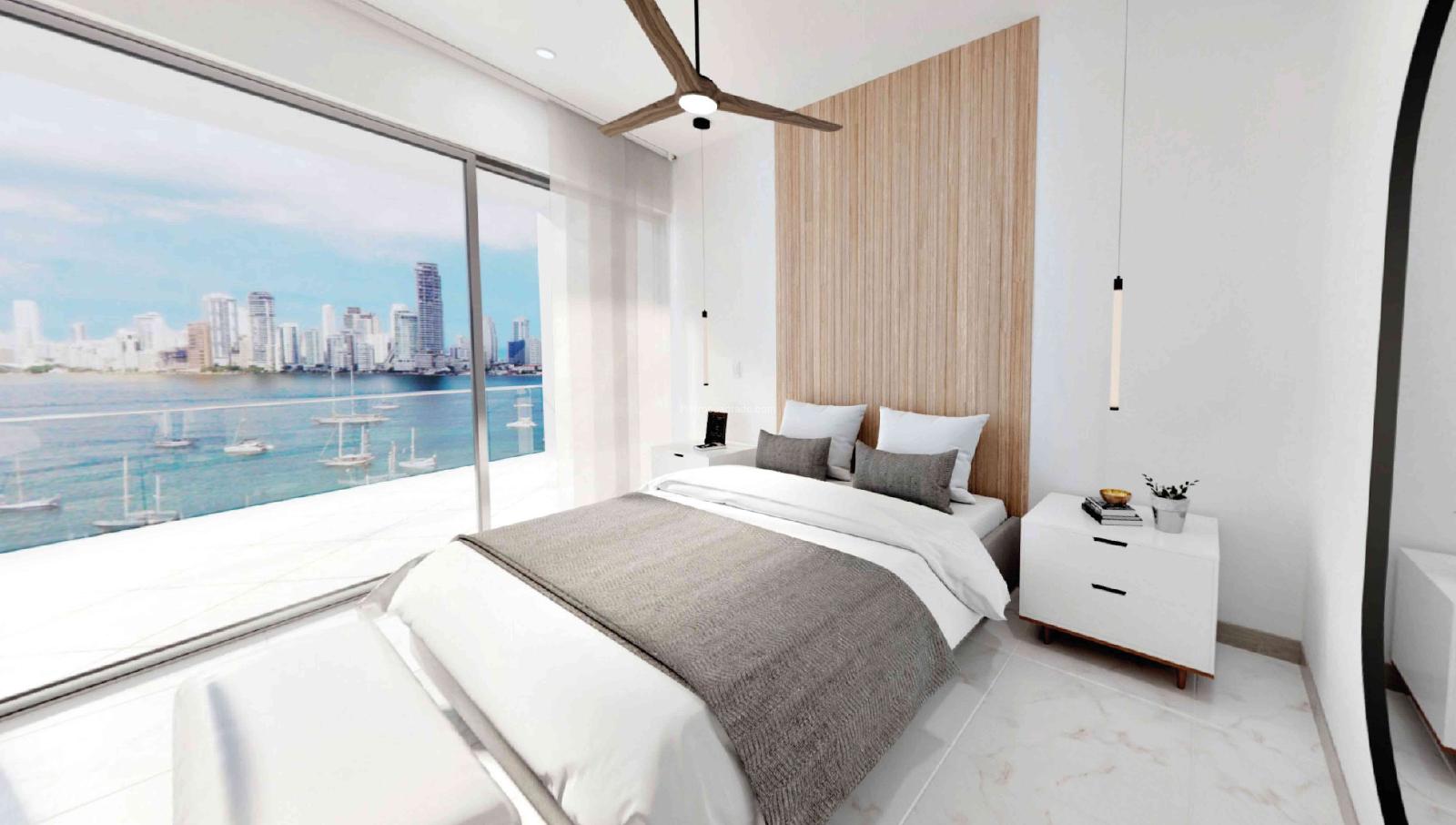 Proyecto Crystal Bay Tower,Apartamentos nuevos en Manga, Cartagena de Indias - Id 19314-C0003