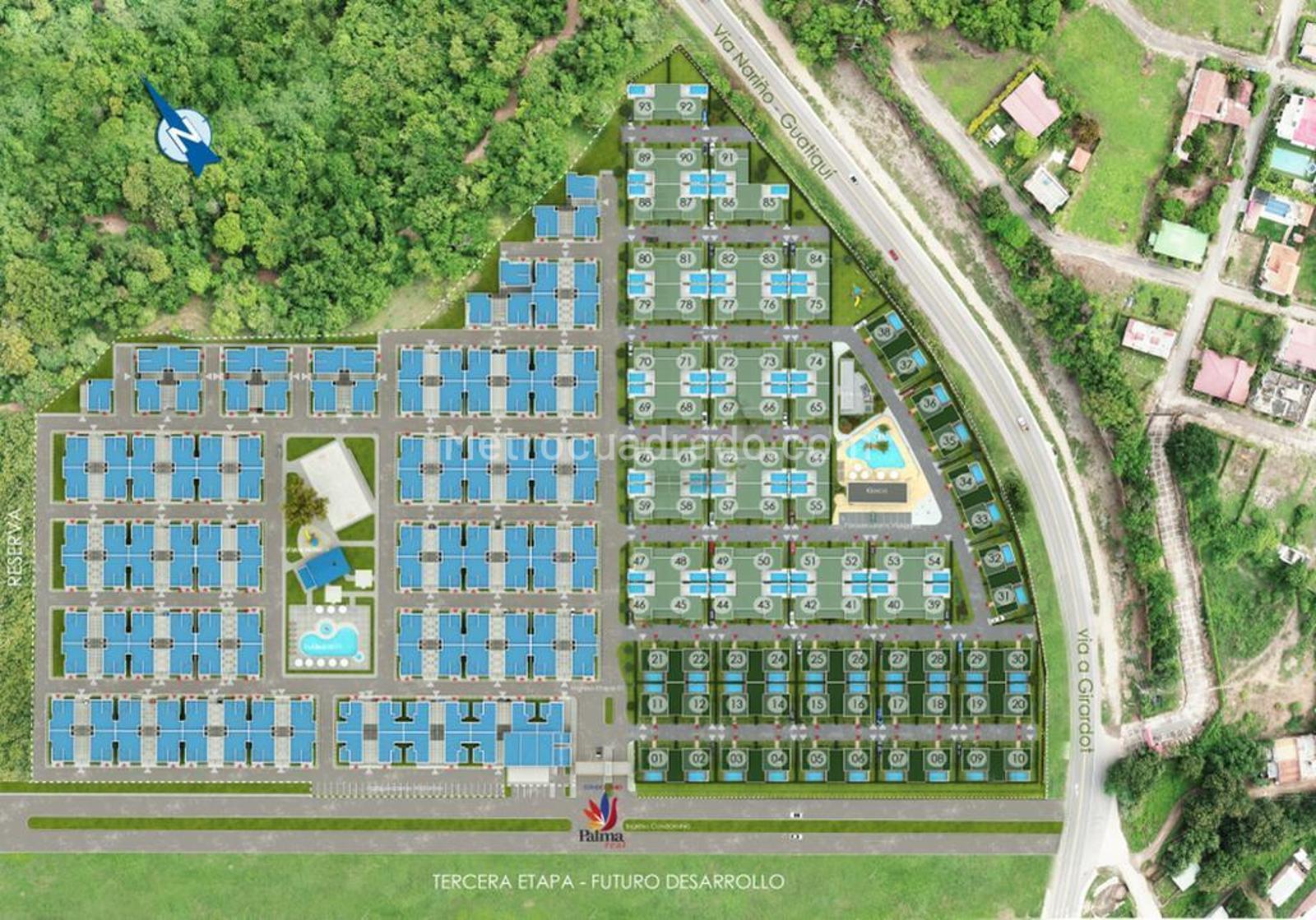 Proyecto CONDOMINIO PALMA REAL NARIÑO CUNDINAMARC,Lote en Antonio ...