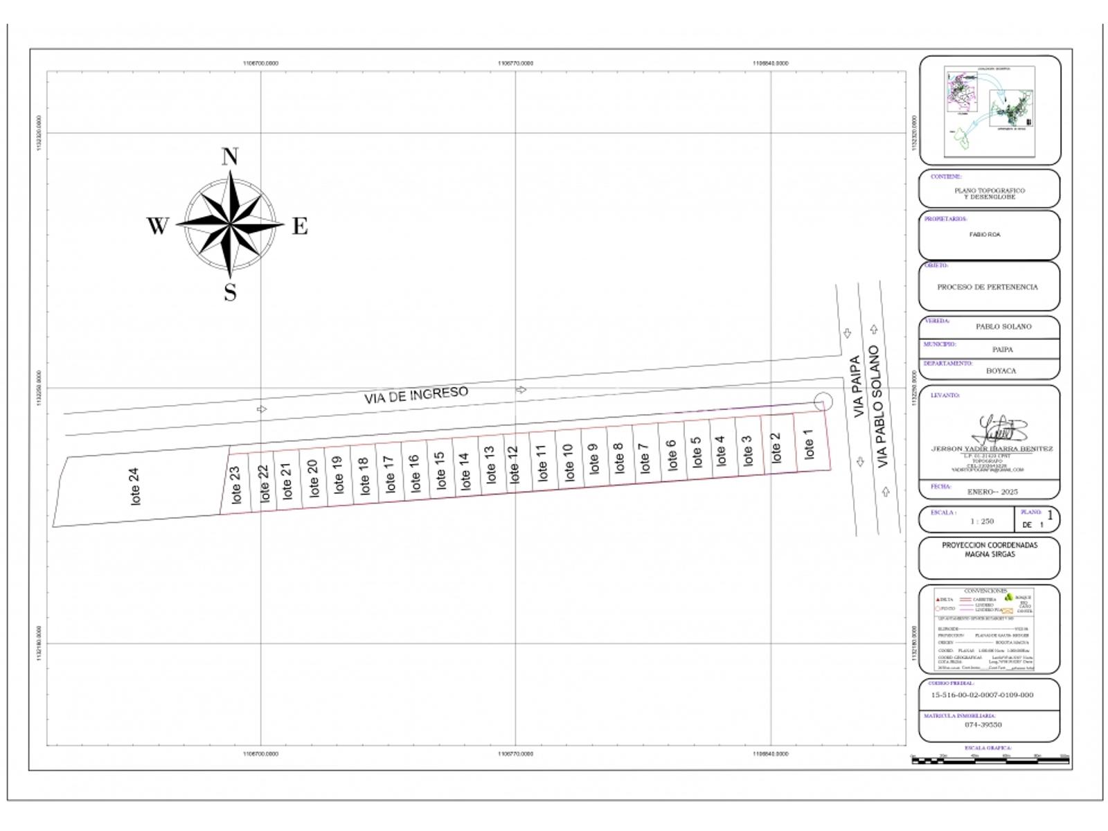 Venta de Lote en Paulo solano - Paipa - 19775-M5726290